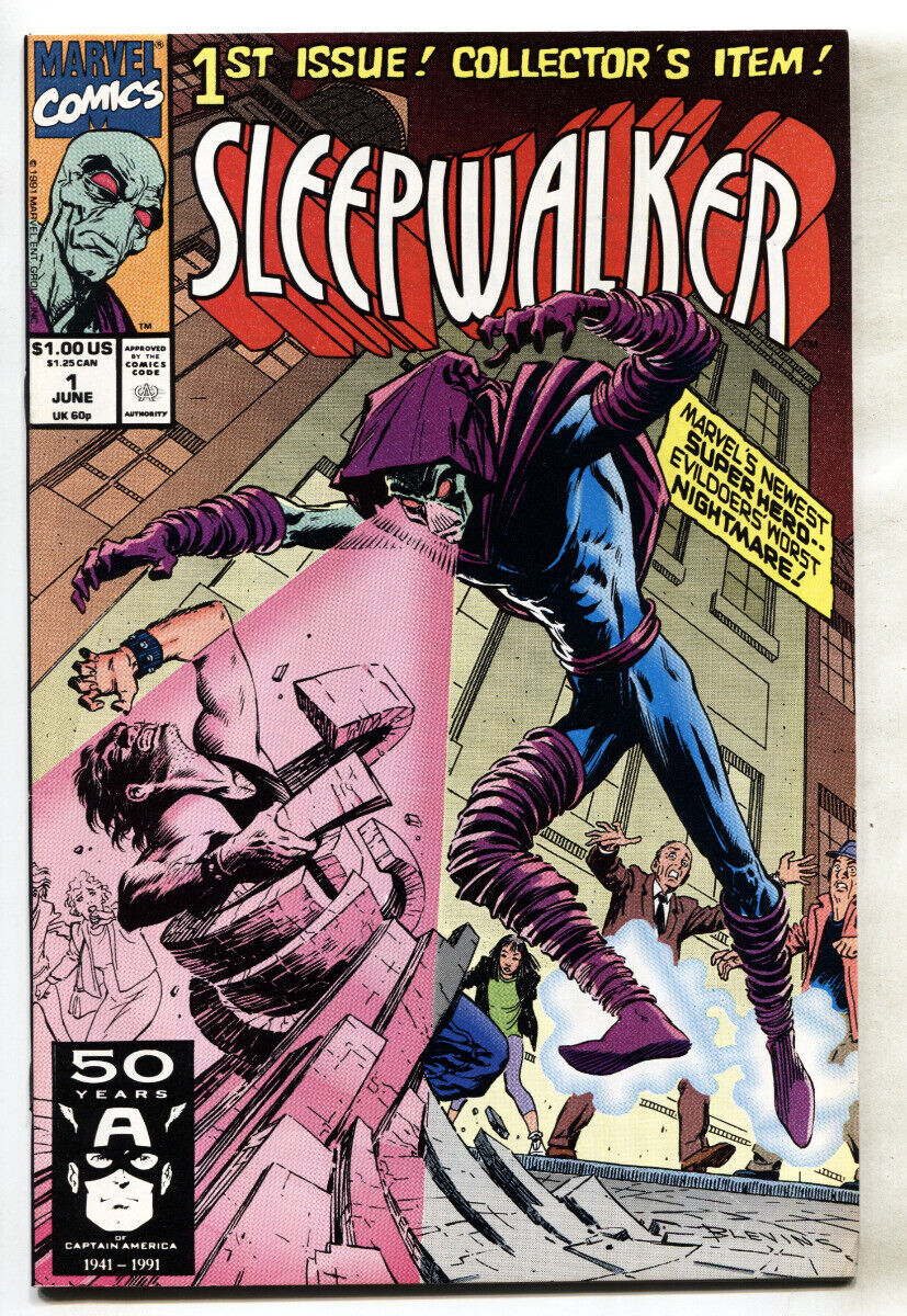 Sleepwalker #1-comic book-1991-Marvel-First appearance | Comic Books ...