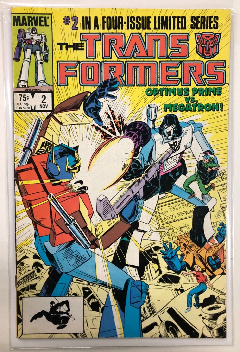 TRANSFORMERS 2 (November 1984) FINE Bill Mantlo,Jim Salicrup, Frank ...