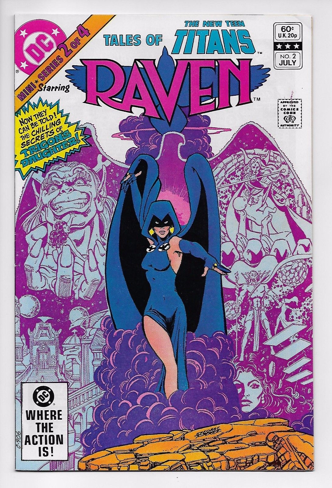 Tales of the New Teen Titans #2 - Raven (DC, 1982) - FN/VF | Comic ...