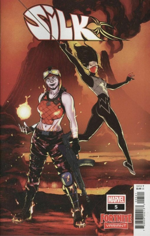 Silk (2022) #5 NM Fortnite Variant Cover | Comic Books - Modern Age ...