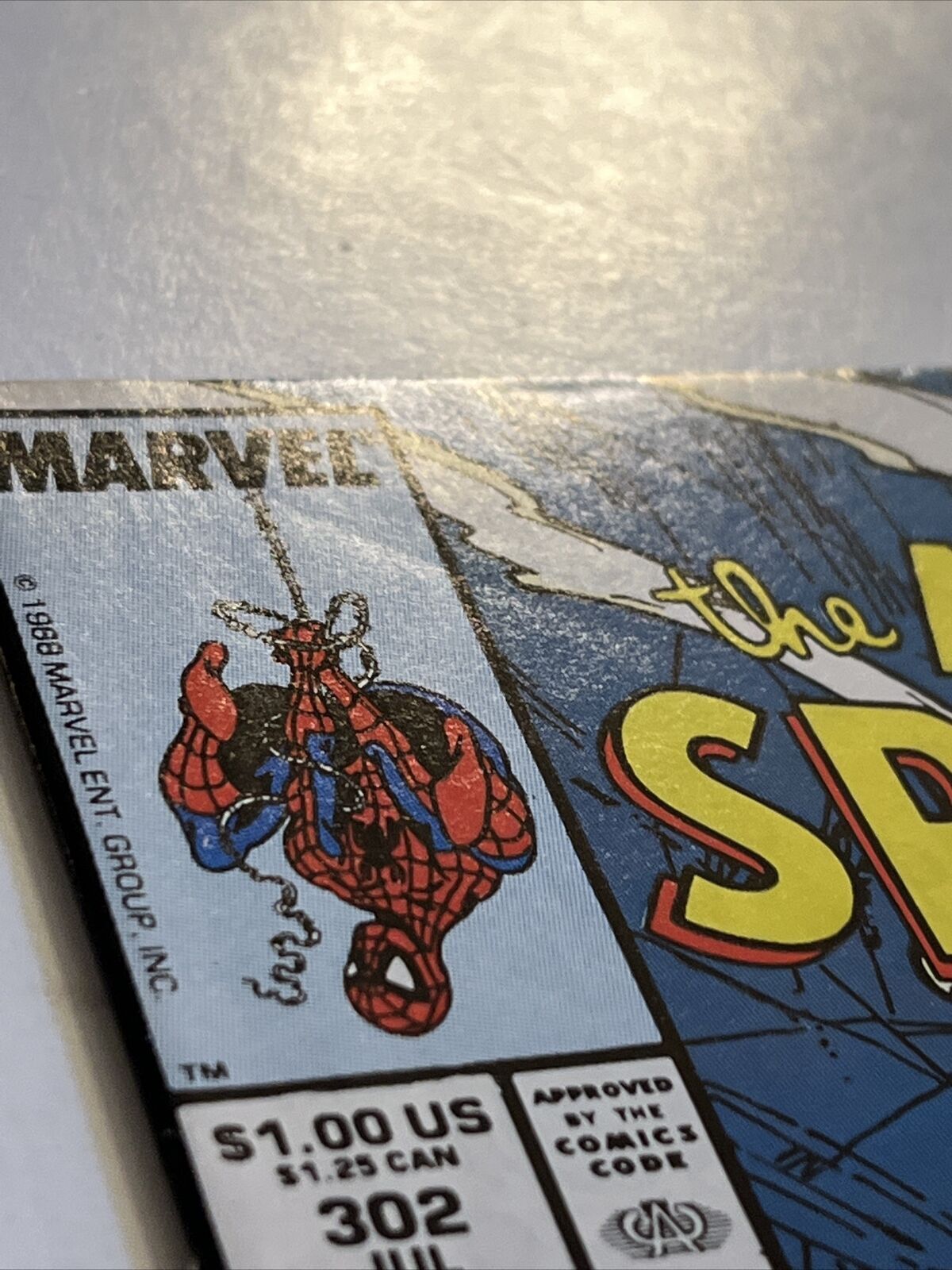 Amazing Spider-Man #302 McFarlane! Marvel 1988 See Pictures Some Wear ...