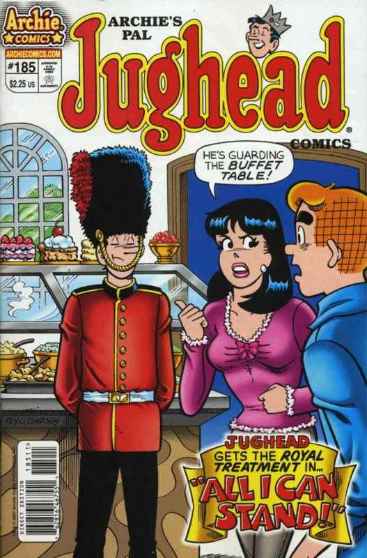 Archie's Pal Jughead Comics #185 VG ; Archie | low grade comic ...