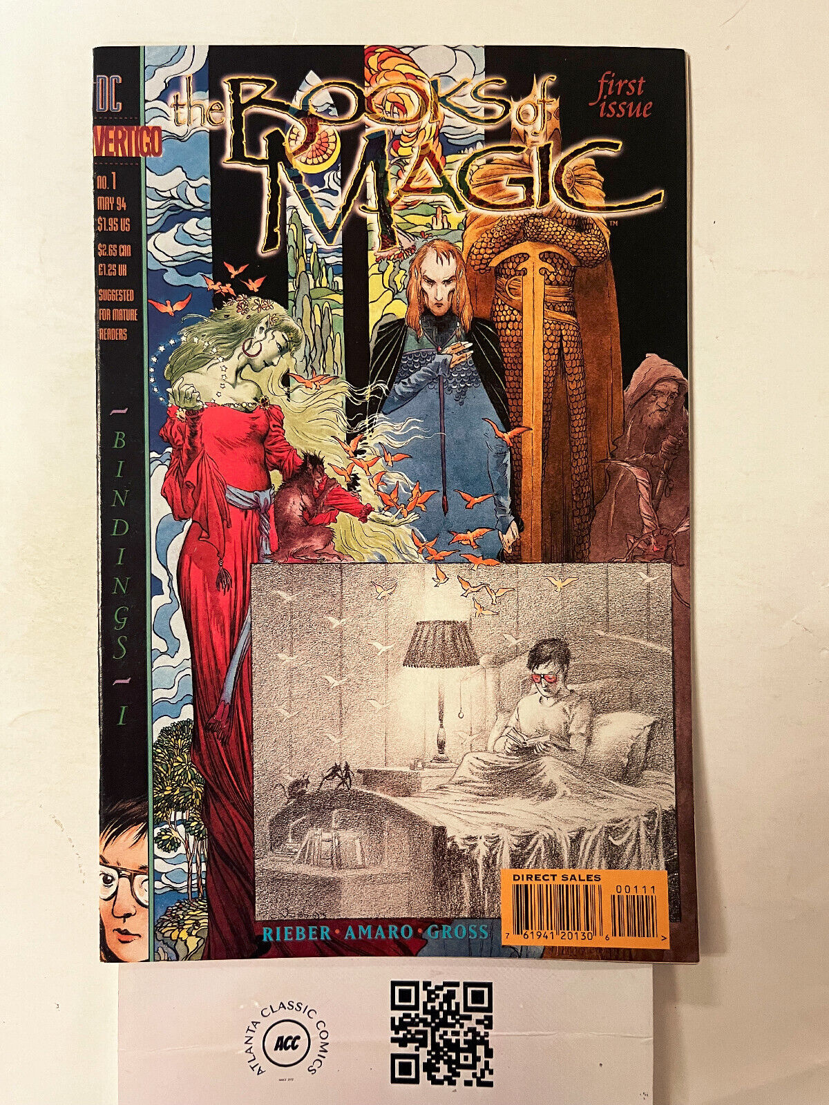 Books of Magic #1 NM DC Vertigo Comic Book Sandman Constantine 14 HH14 ...