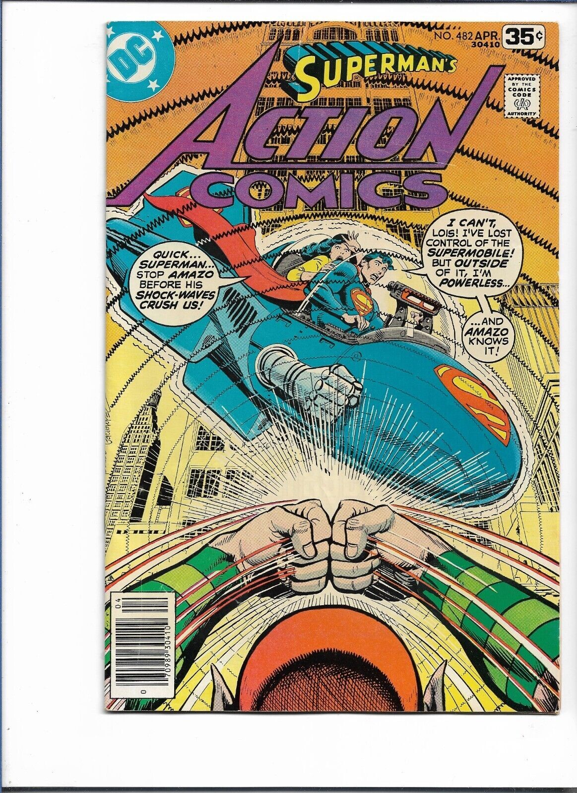 Action Comics#482 VF 1978 DC Bronze AGE Comics. $6 Unlimited Shipping ...