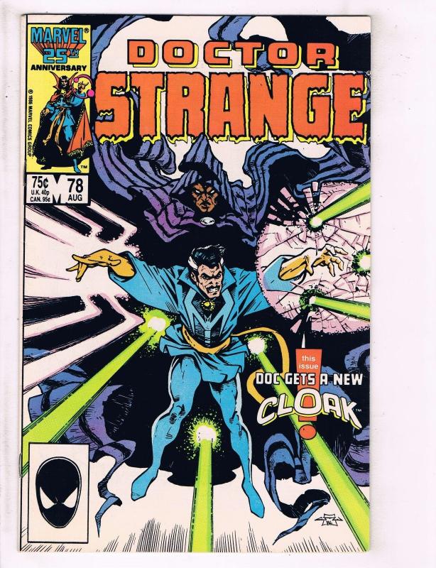 Doctor Strange # 78 NM Marvel Comic Book Cloak & Dagger Appearance 1986 ...