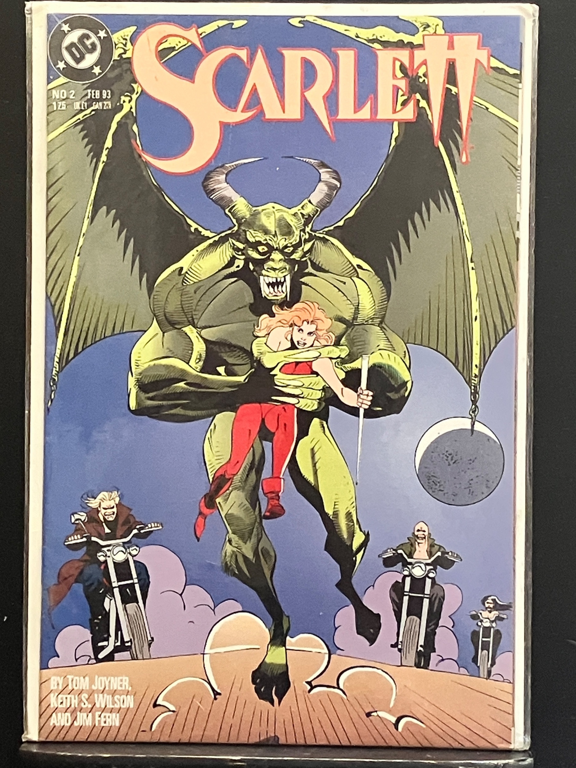 Scarlett #2 (1993) | Comic Books - Modern Age, DC Comics, Horror & Sci ...