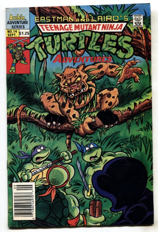 Teenage Mutant Ninja Turtles Adventures #14 archie comic book 1994 ...