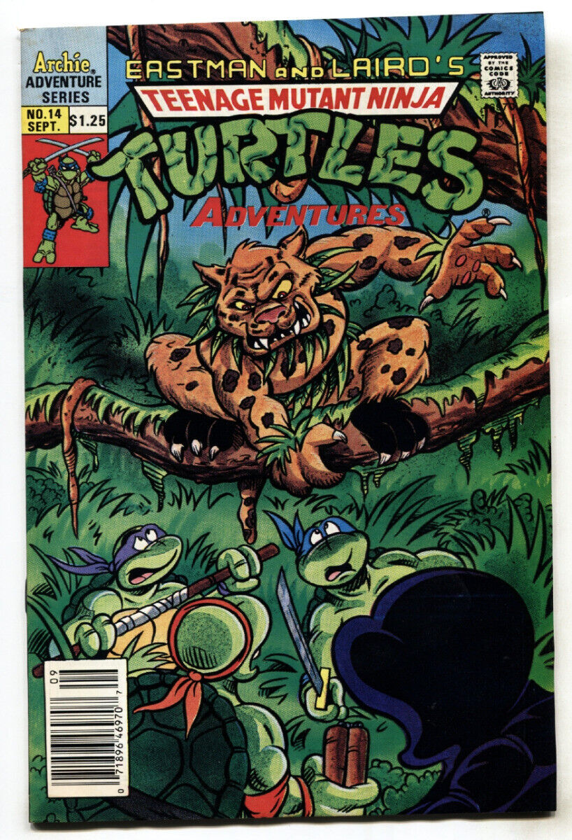 Teenage Mutant Ninja Turtles Adventures #14 archie comic book 1994 ...