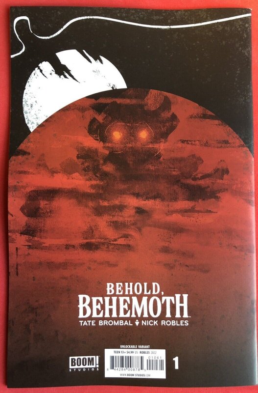 Behold Behemoth #1 (2022) Unlockable Virgin Variant Cover | Comic Books ...