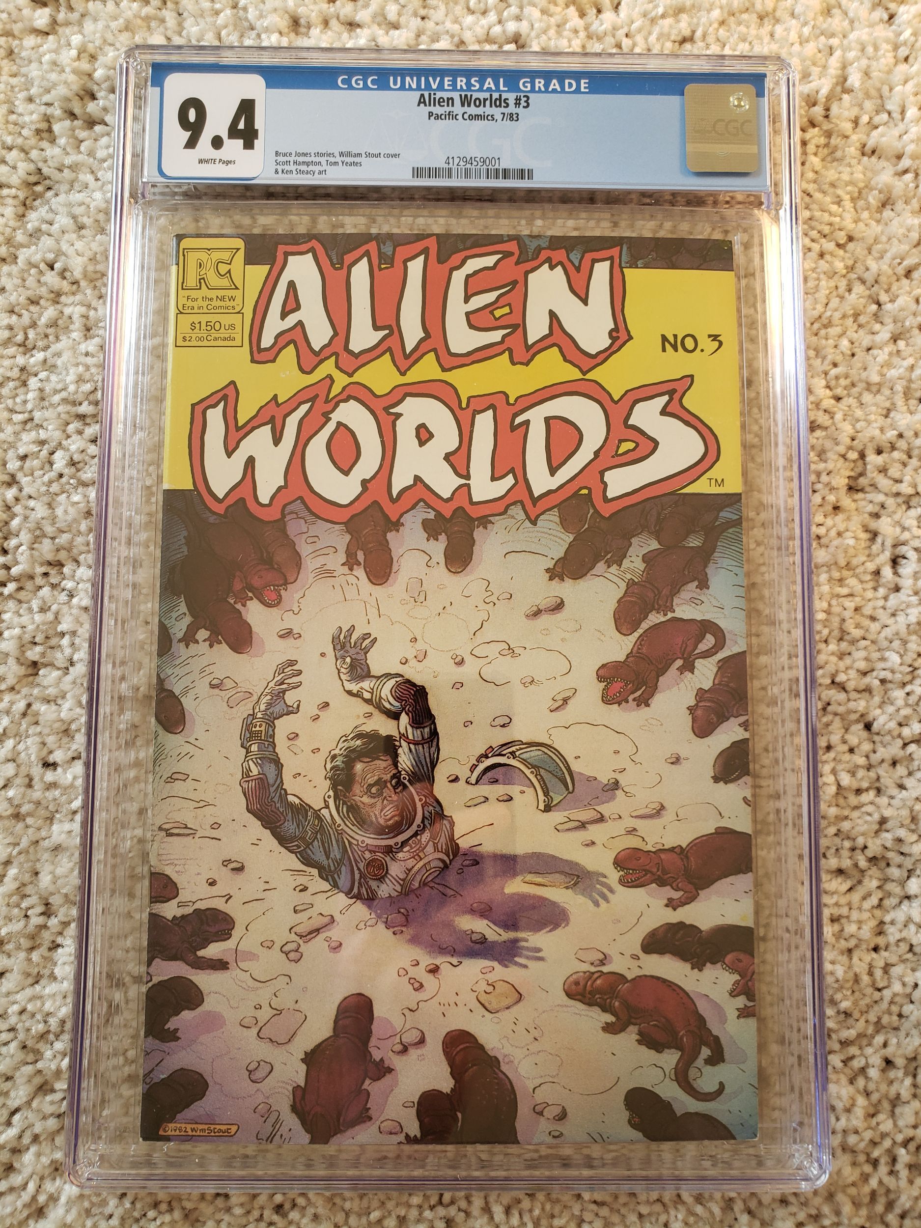 Alien Worlds 3 CGC 9.4 (1983) | Comic Books - Bronze Age, Fantasy ...