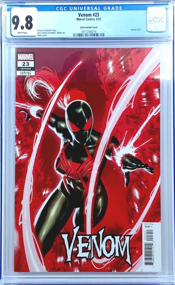Venom #23 Key* New Toxin Appearance! CGC 9.8 Variant/Spider-Man Gwen ...