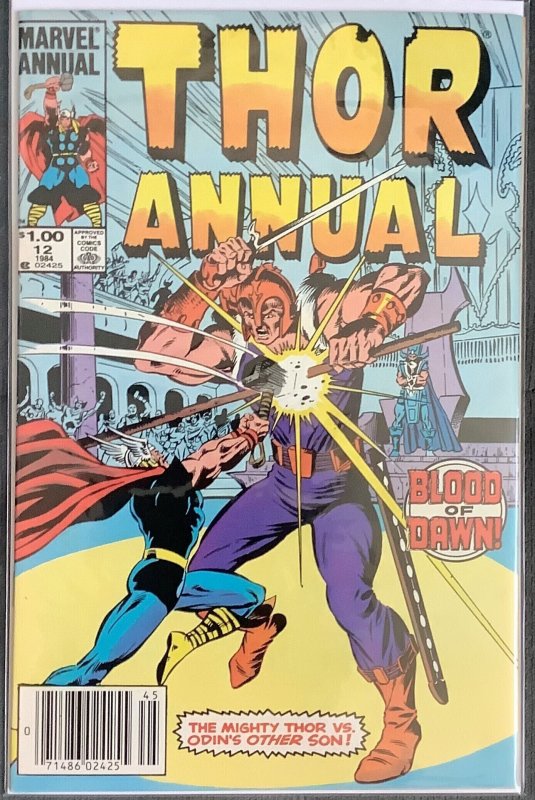 Thor Annual #12 Newsstand Edition (1984, Marvel)) 1st appearance of ...