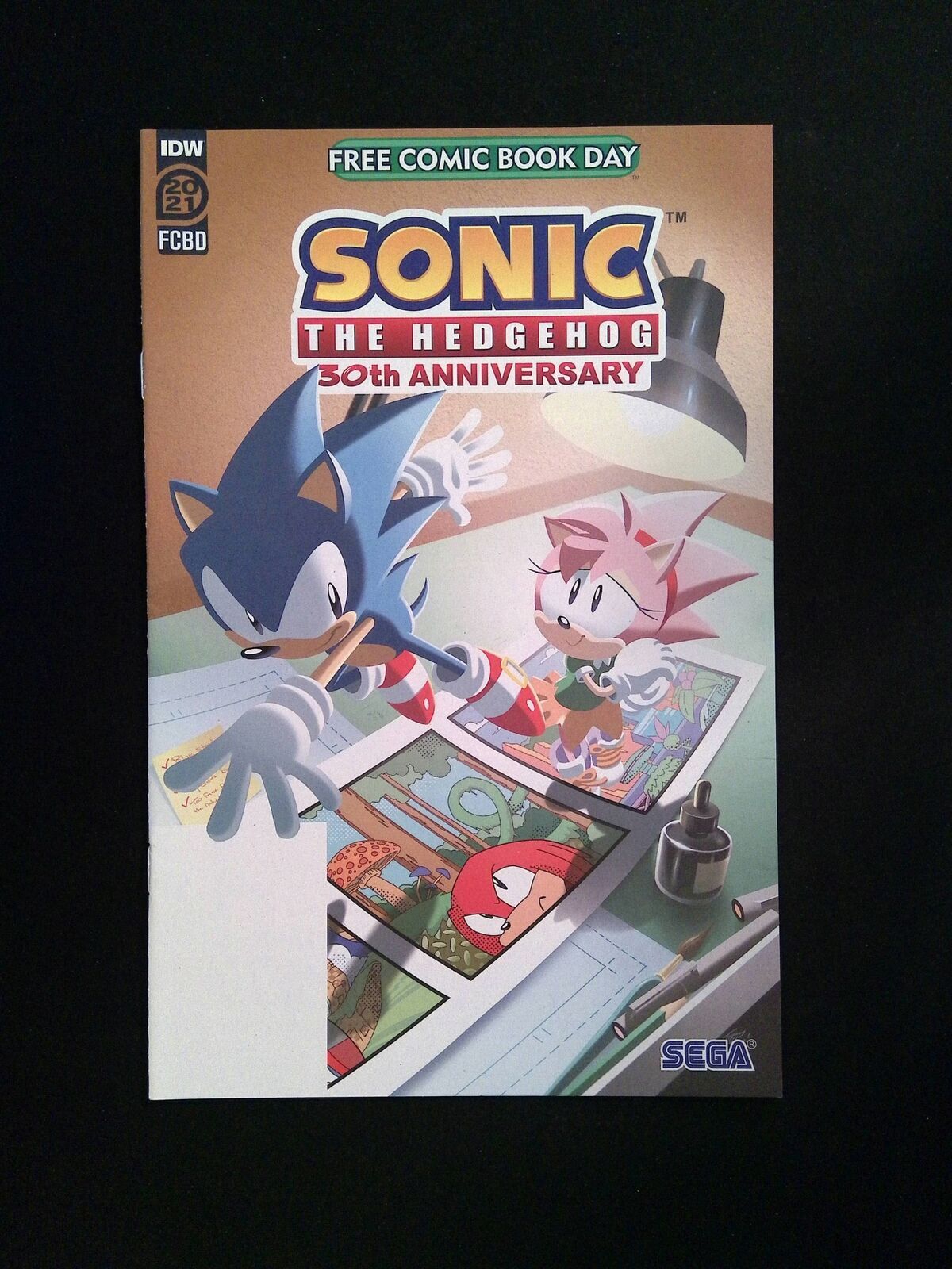 Sonic the Hedgehog 30th Anniversary FCBD #0 IDW Comics 2021 NM- | Comic ...