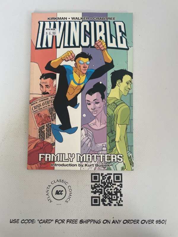 Invincible Vol. # 1 Family Matters Image Comics TPB Graphic Novel Book ...
