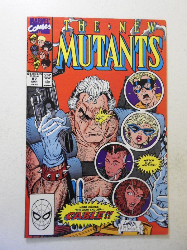 The New Mutants #87 (1990) FN/VF Condition! 1st Full Appearance of ...