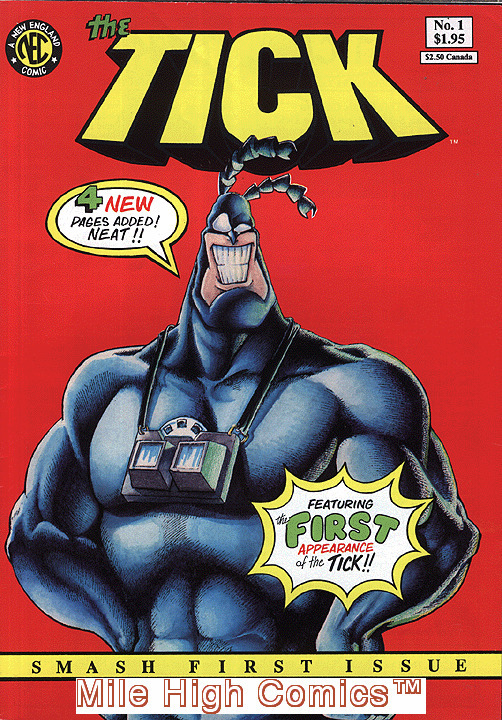 TICK (1988 Series) (NEW ENGLAND COMICS) #1 2ND PRT Good Comics Book ...