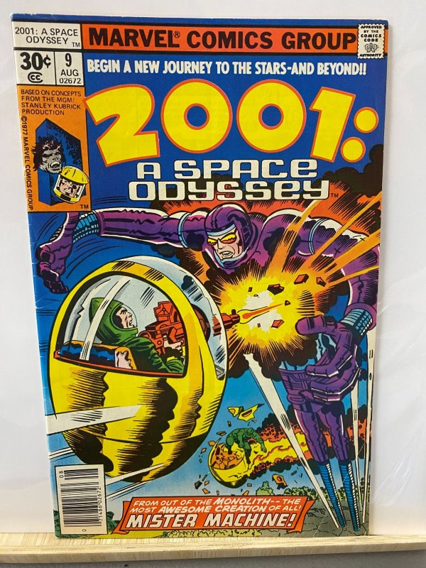 2001, A Space Odyssey #9 (1977) VF-FN+ Jack Kirby series | Comic Books ...