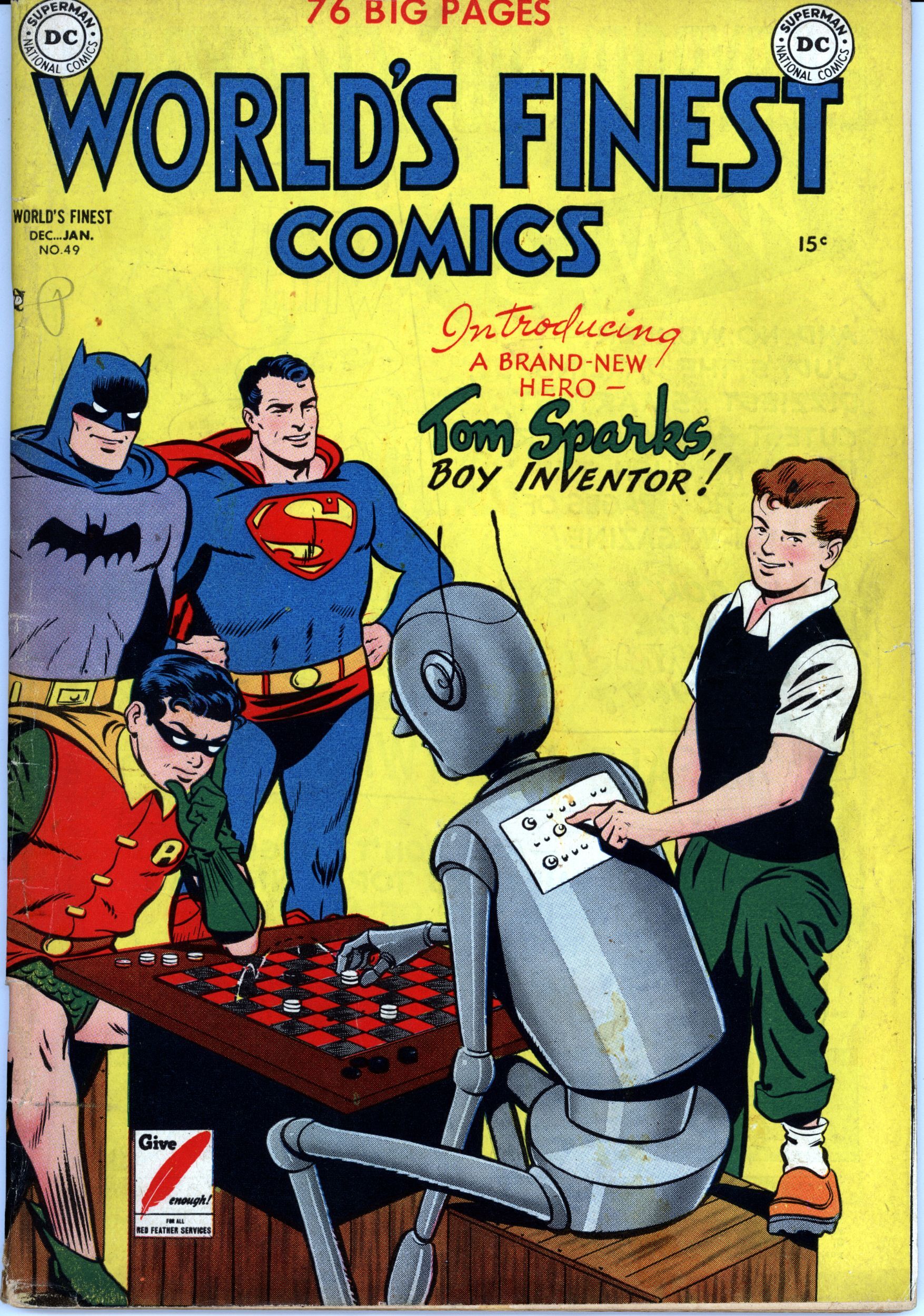 World's Finest Comics #49 (1950) | Comic Books - Golden Age, DC Comics ...