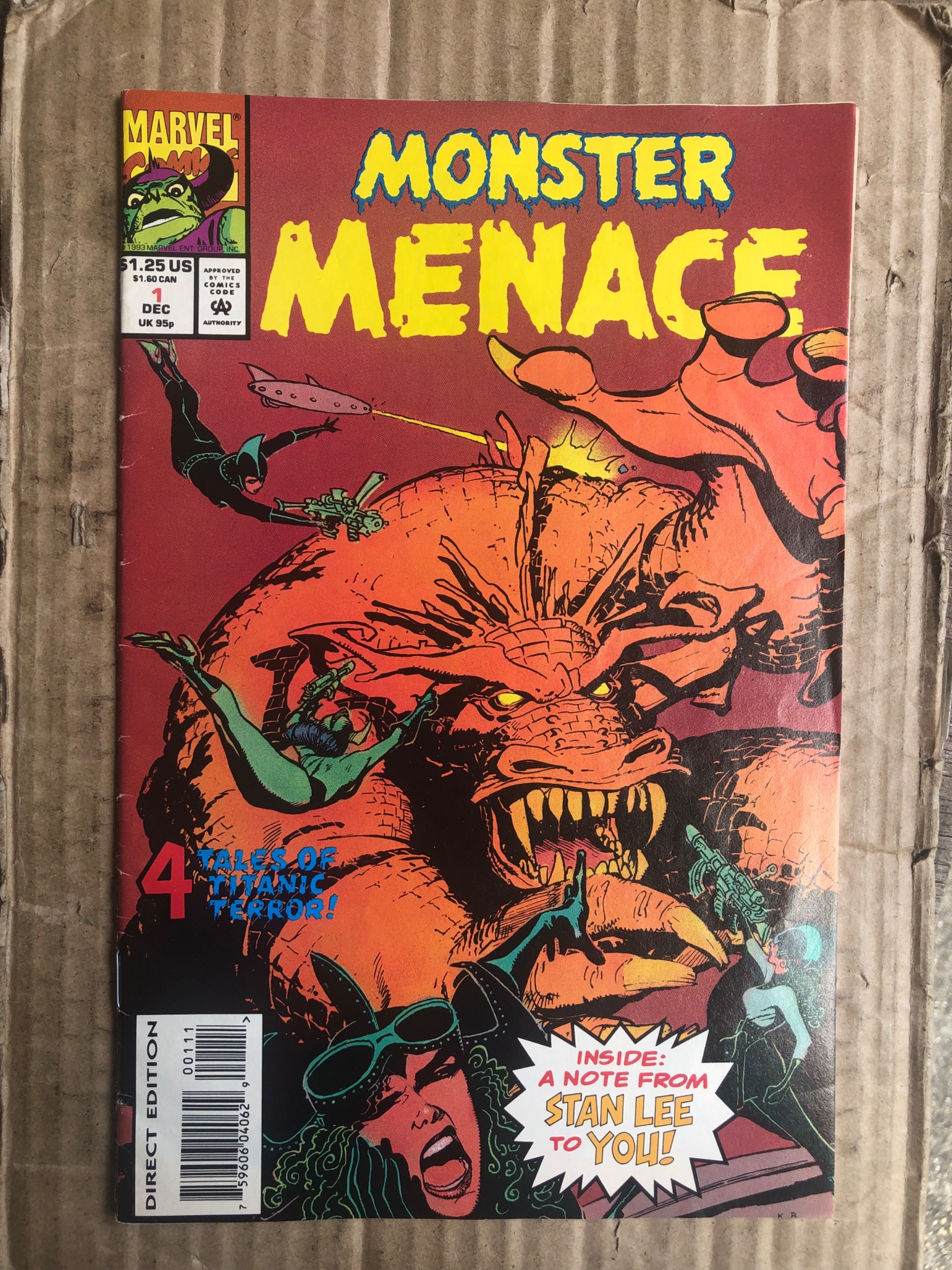 Monster Menace #1 (1993) | Comic Books - Modern Age, Marvel / HipComic