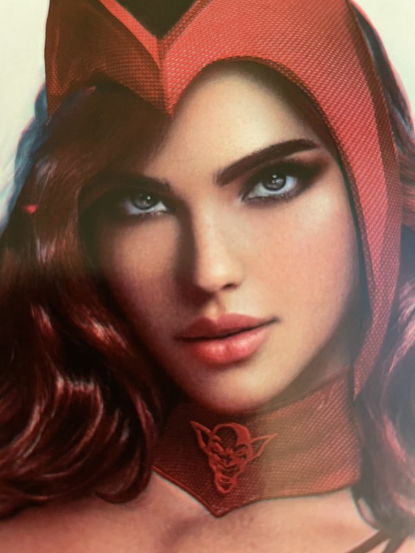 Scarlet Witch Shikarii Naughty Goblin Exclusive Virgin Cover LTD 50 NM+ ...