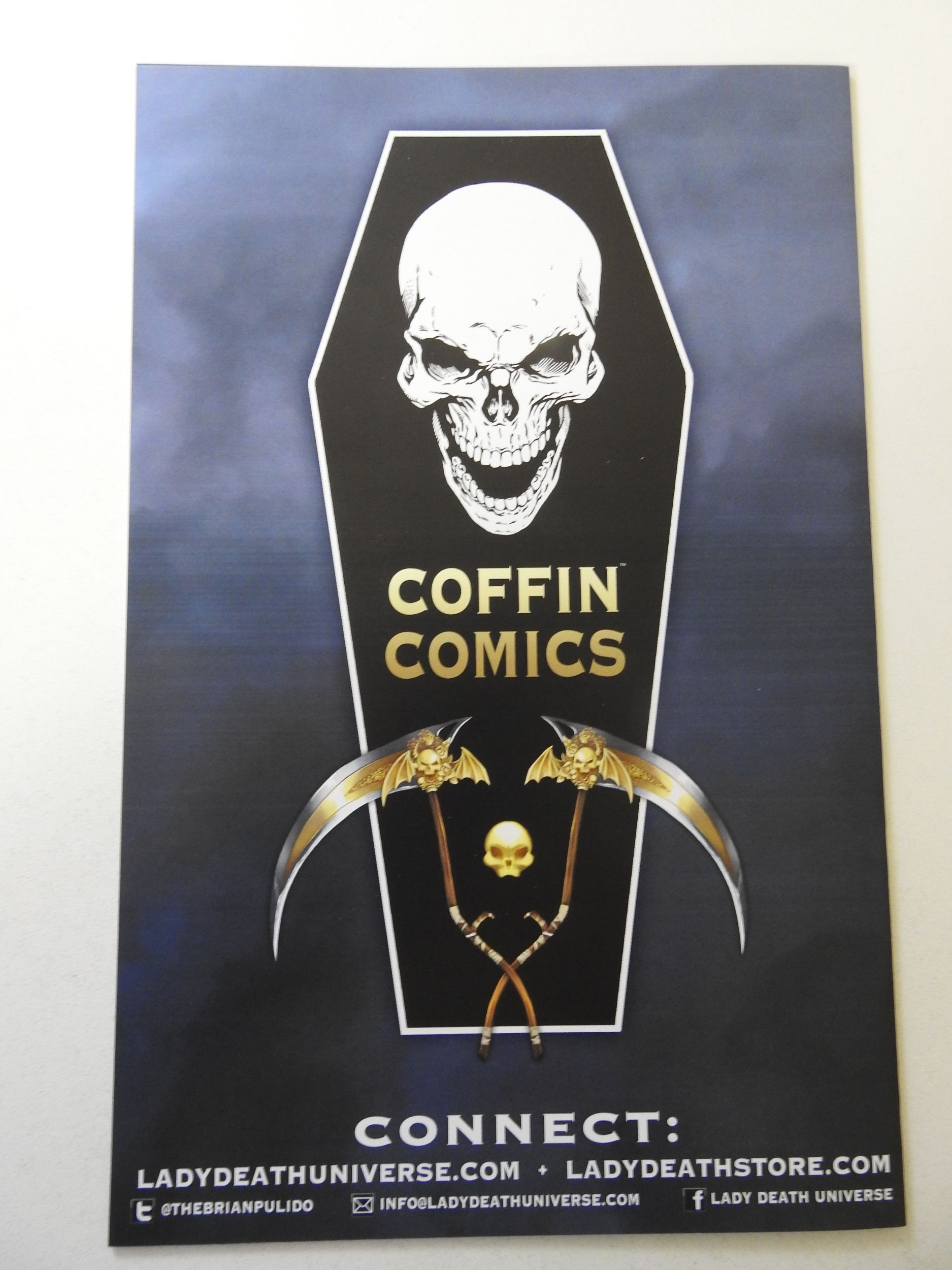 Lady Death Icon #1 Yo Yo Edition NM Condition! Signed W/ COA! | Comic ...