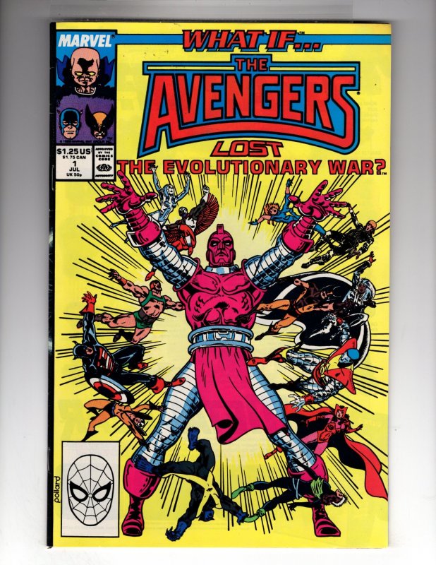 What if...? #1 (1989) the Evolutionary War! / Eca1A | Comic Books ...