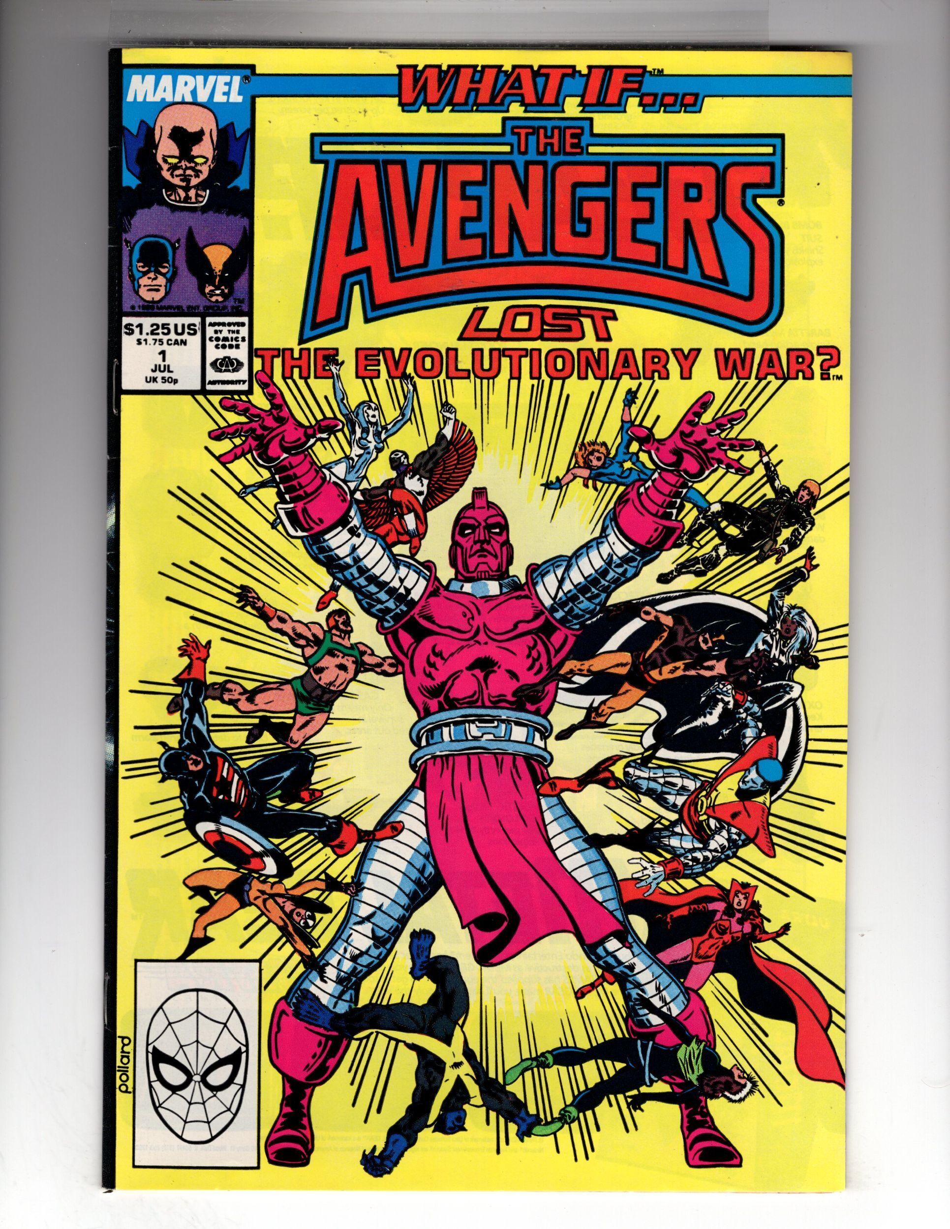 What if...? #1 (1989) the Evolutionary War! / Eca1A | Comic Books ...