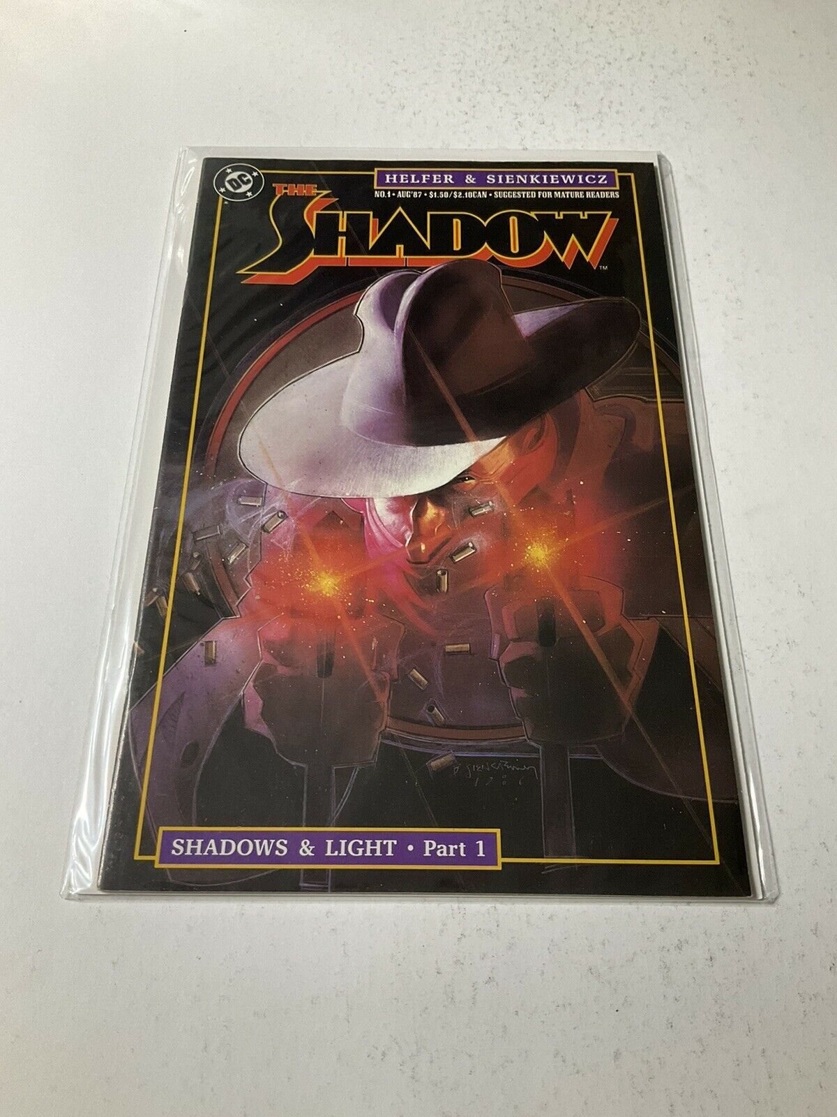 The Shadow 1 Nm Near Mint Shadow And Light DC Comics | Comic Books ...