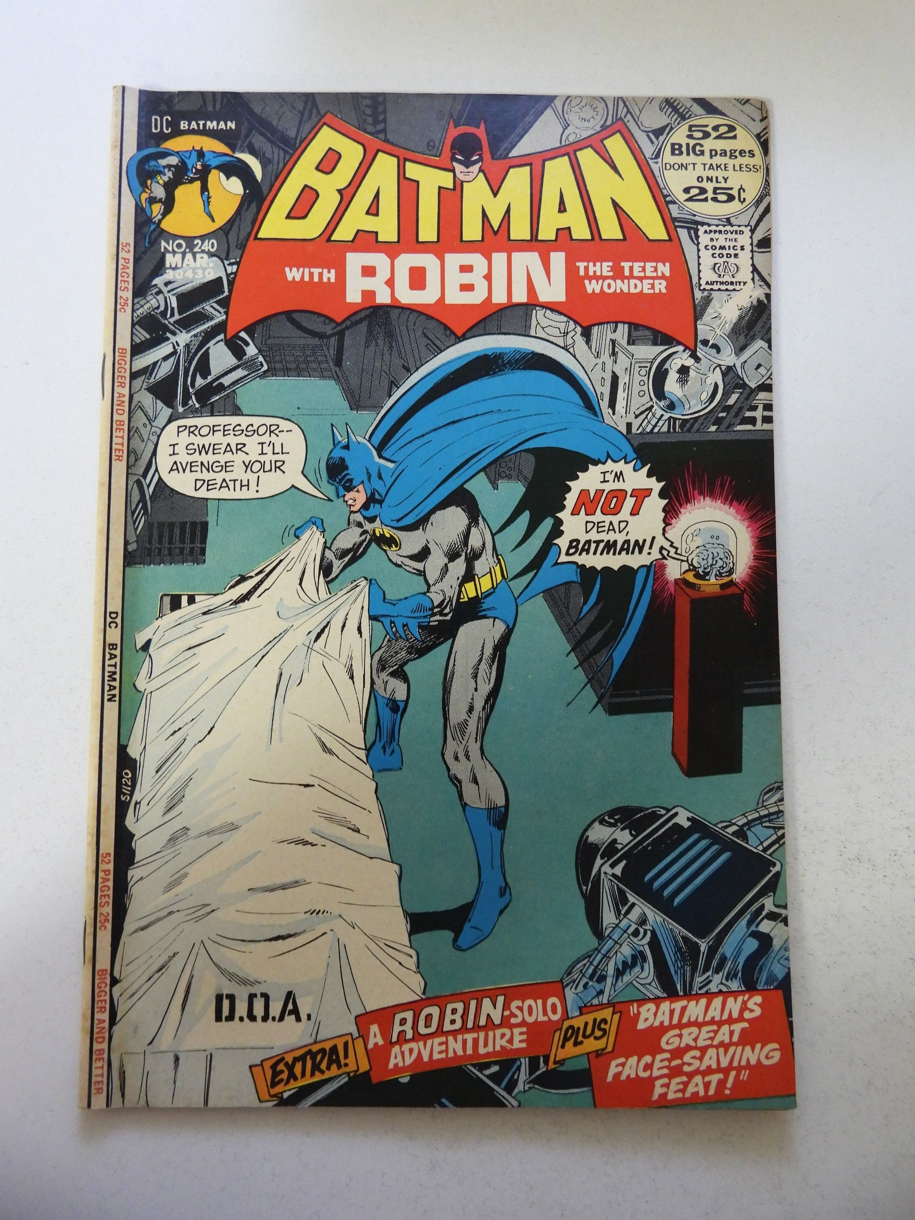 Batman #240 (1972) FN+ Condition | Comic Books - Bronze Age, DC Comics ...