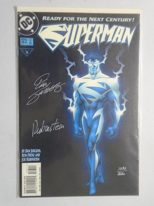 Superman (2nd Series) #123 Dynamic Forces Singed By Dan Jurgens & Joe ...