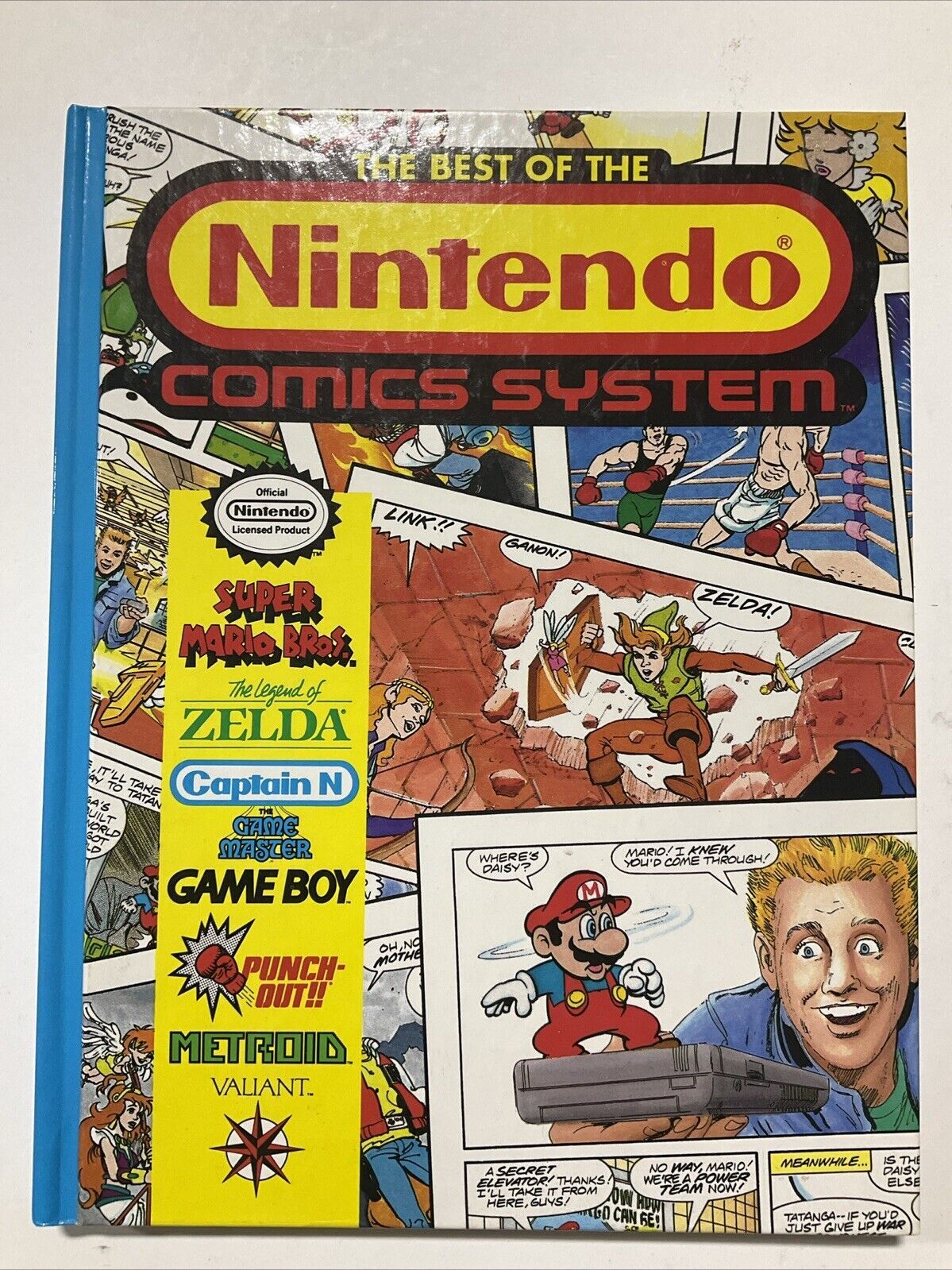 The Best Of The Nintendo Comics System Super Mario Bros. Metroid And ...