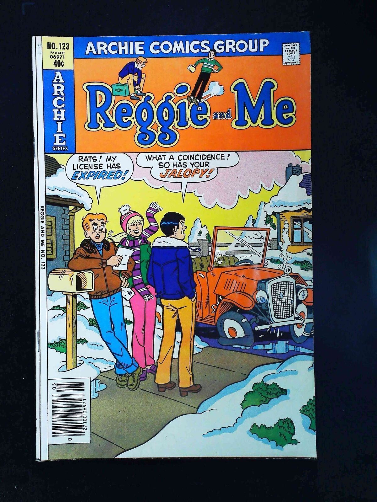 Reggie And Me #123 Archie Comics 1980 Fn+ Newsstand | Comic Books ...