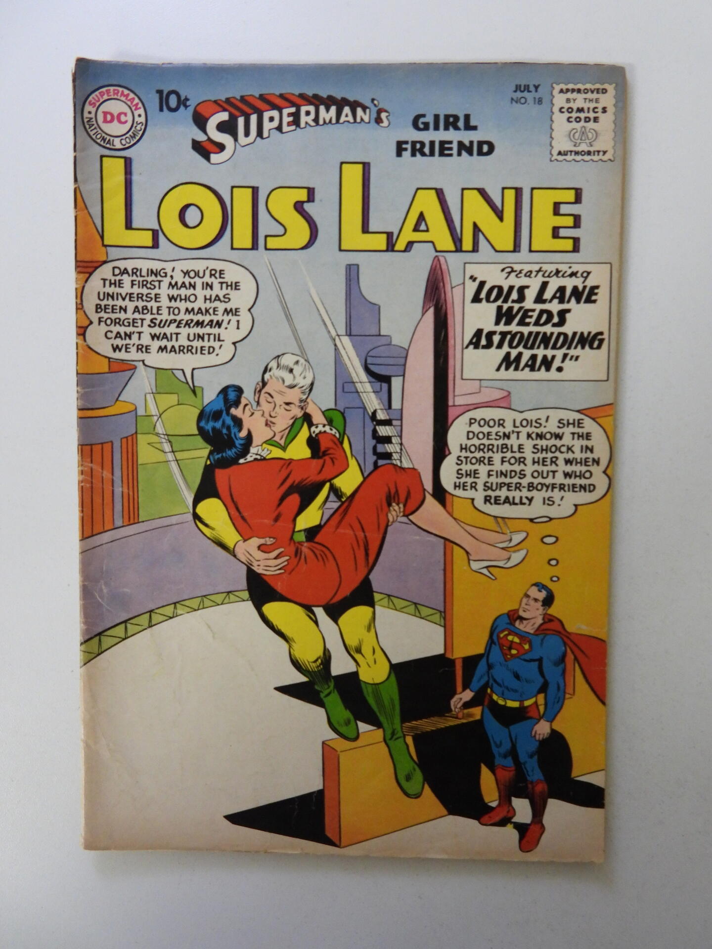 Superman's Girl Friend, Lois Lane #18 (1960) VG+ condition | Comic ...