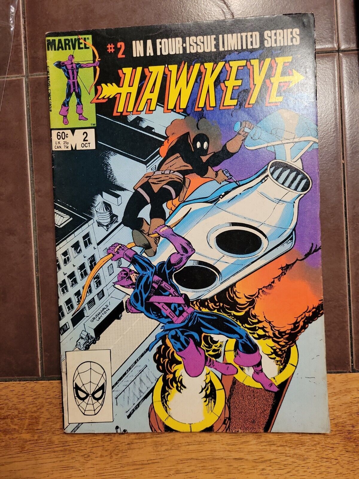 Hawkeye Comic 2 Bronze Age First Print 1983 Mark Gruenwald Breeding ...