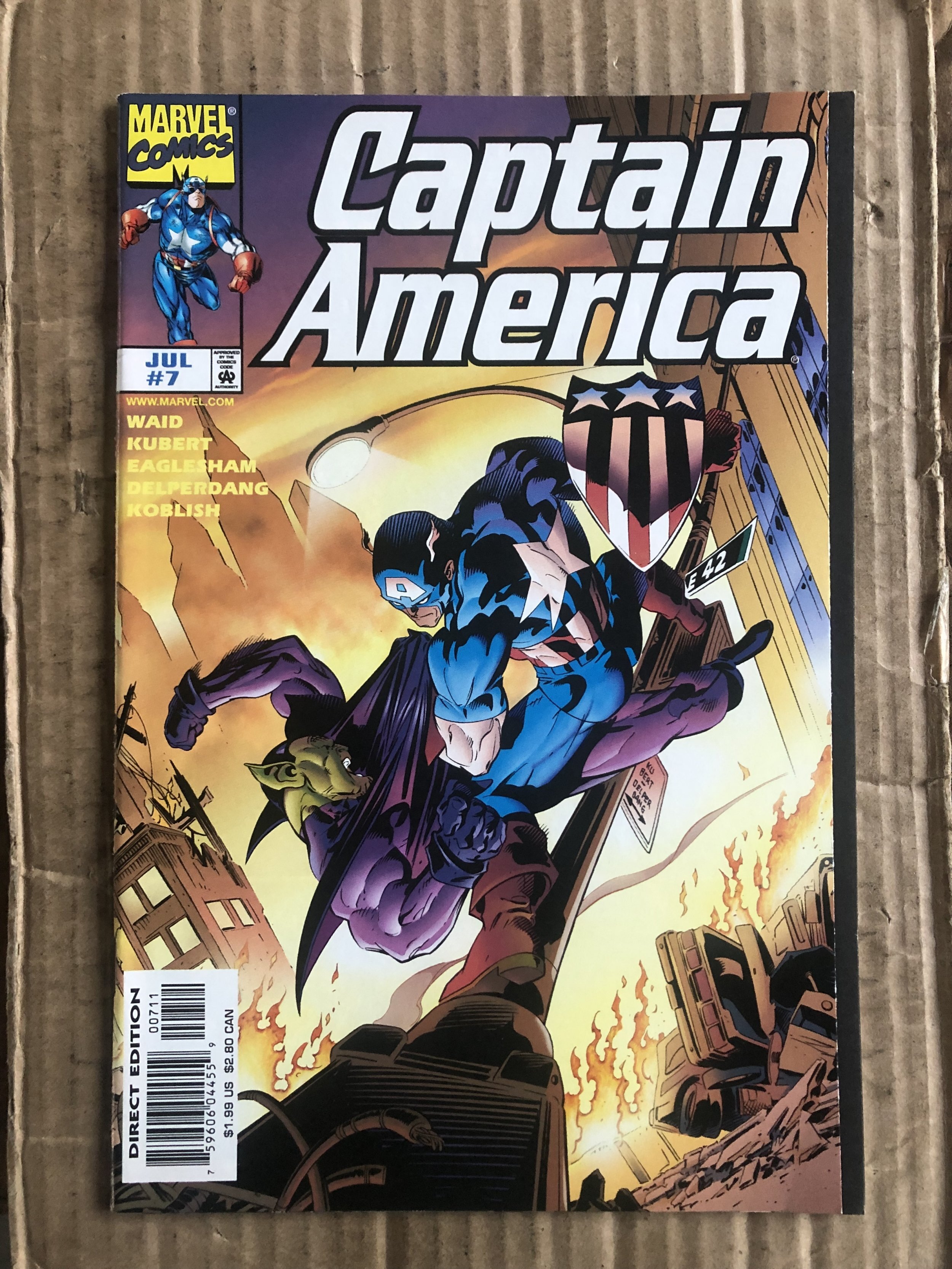 Captain America #7 (1998) | Comic Books - Modern Age, Marvel, Captain ...