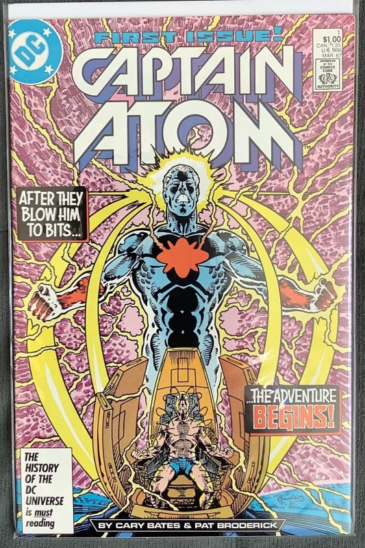 Captain Atom #1 (1987, DC) 1st Issue of Series. NM/MT | Comic Books ...