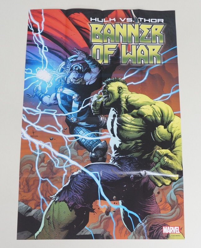 Thor VS Hulk: Banner of War Alpha poster - 36 " x 24" - Marvel - Gary ...