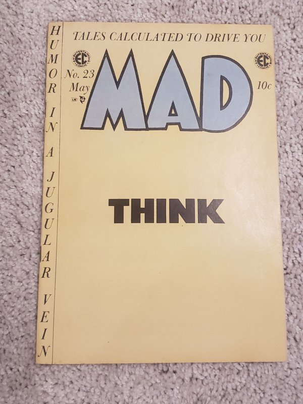 MAD 23 (1955) Golden Age EC | Comic Books - Golden Age, DC Comics ...