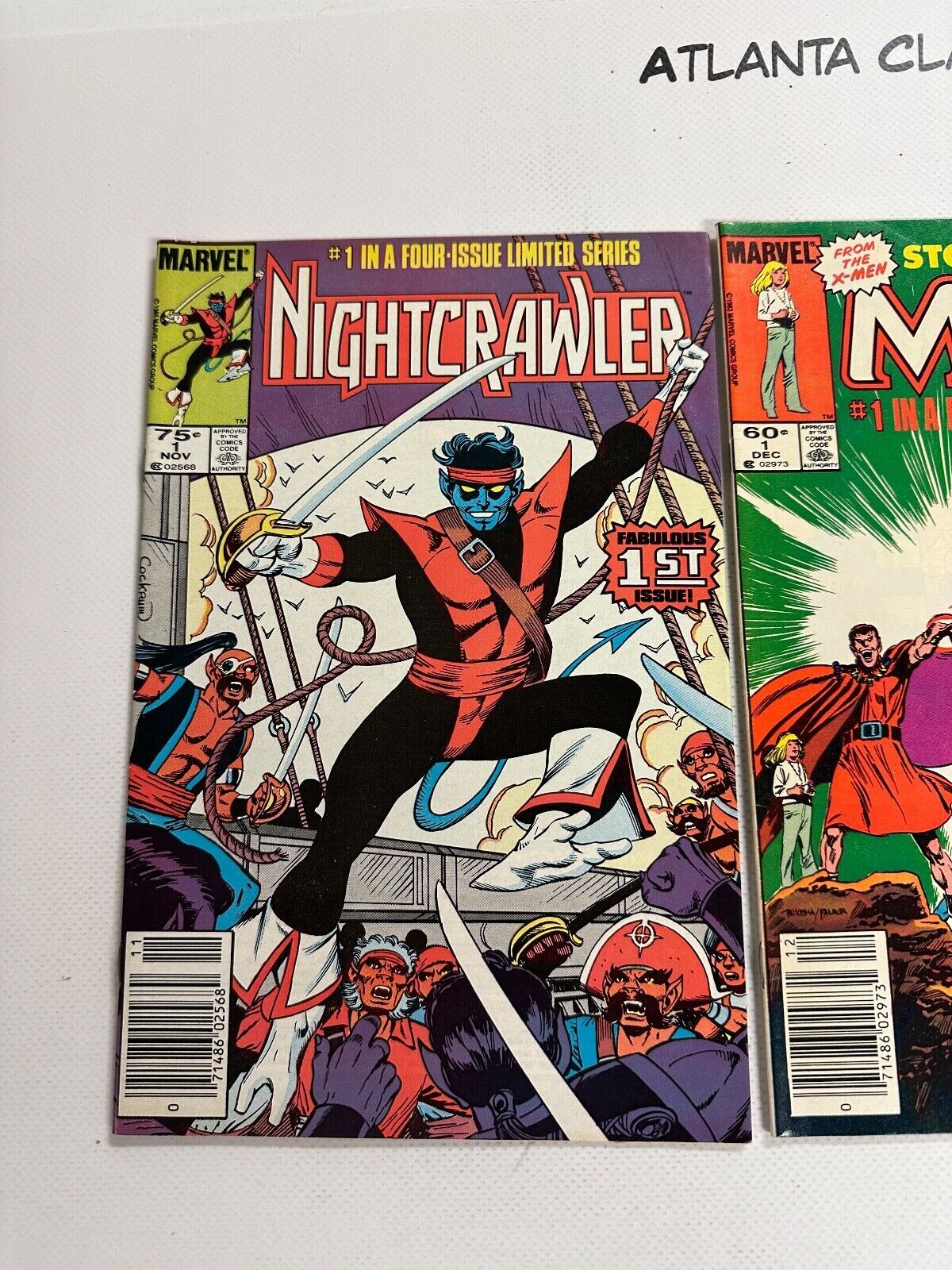 3 Marvel Comic Books Nightcrawler # 1 Magik # 1 Red Sonja # 1 Thor Hulk ...