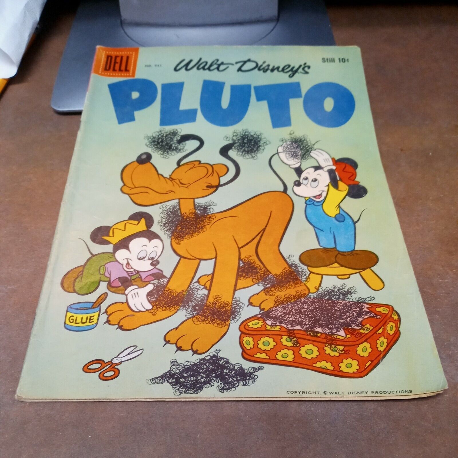 Walt Disney's Pluto Four-Color 941 Dell Comics 1958 Silver Age Cartoon classic | Comic Books ...