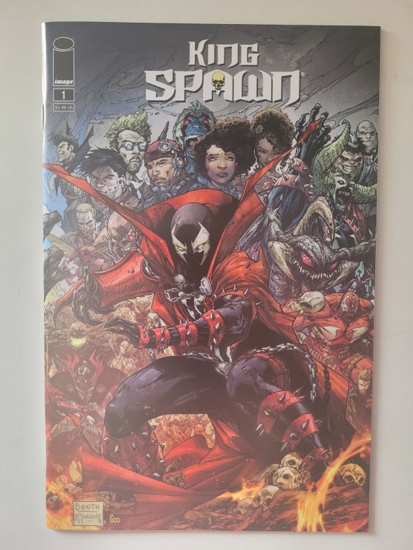 King Spawn #1 Cover F (2021) Connecting Booth Variant | Comic Books ...