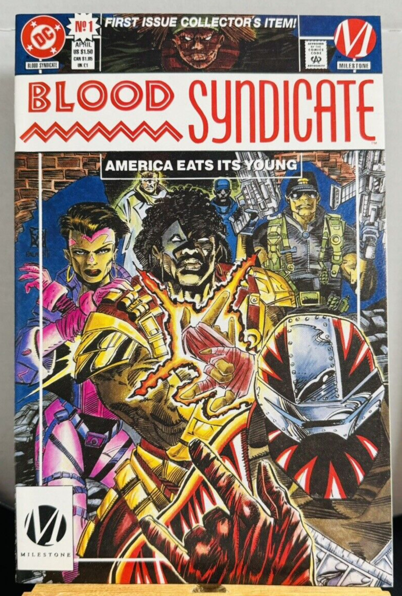 1993 DC Blood Syndicate America Eats Its Young #1 | Comic Books ...