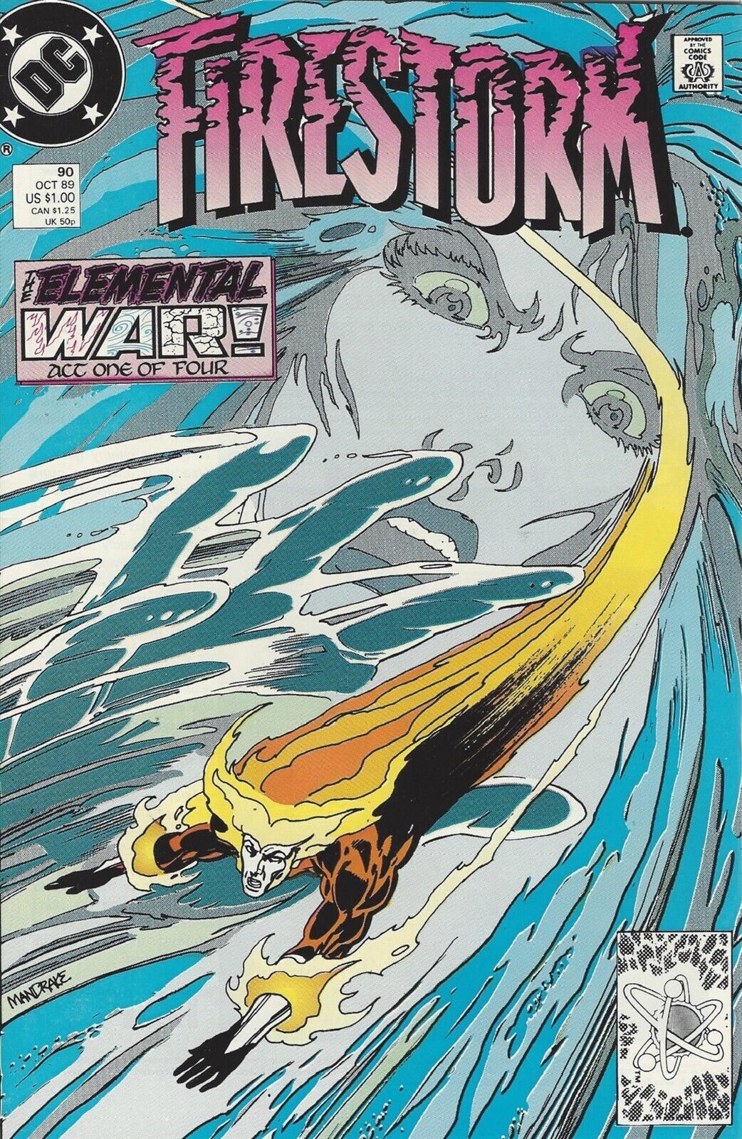 Firestorm the Nuclear Man #90 The Elemental War, Part 1 of 4 | Comic ...