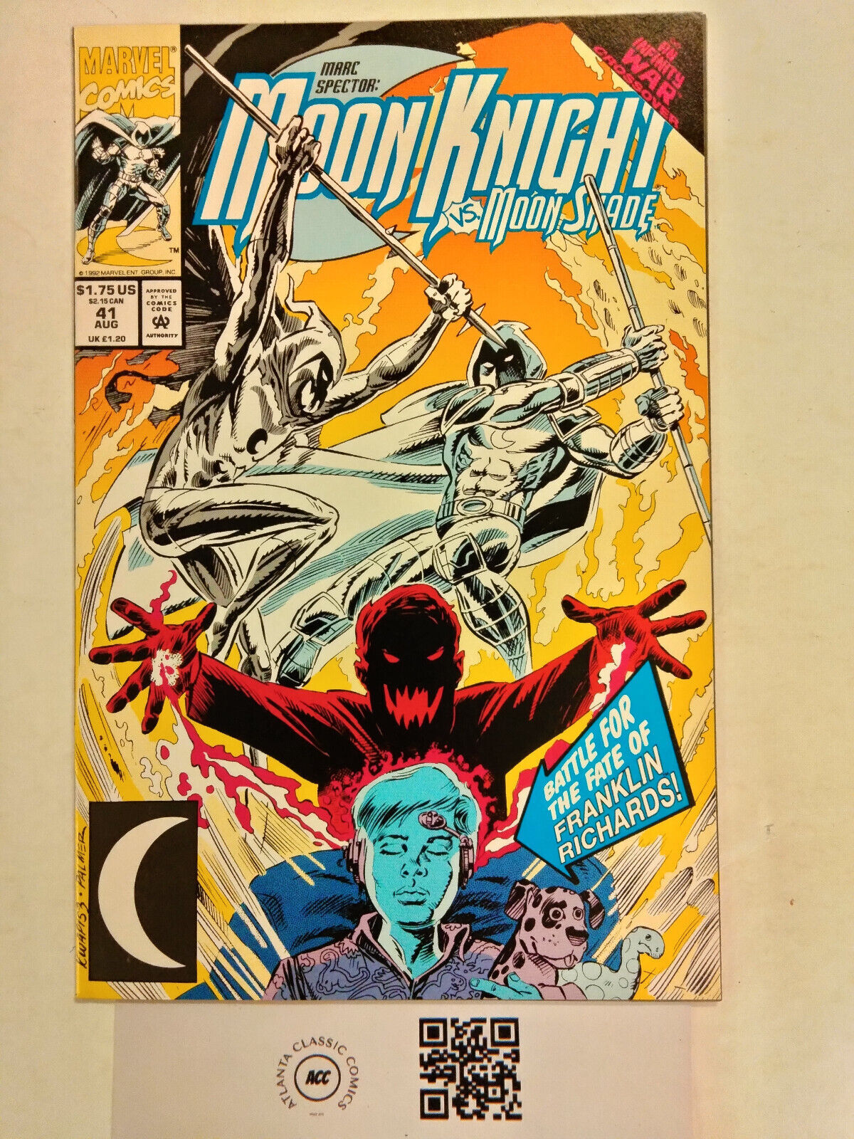 Moon Knight #41 NM Marvel Comic Book Avengers Daredevil Konshu ...