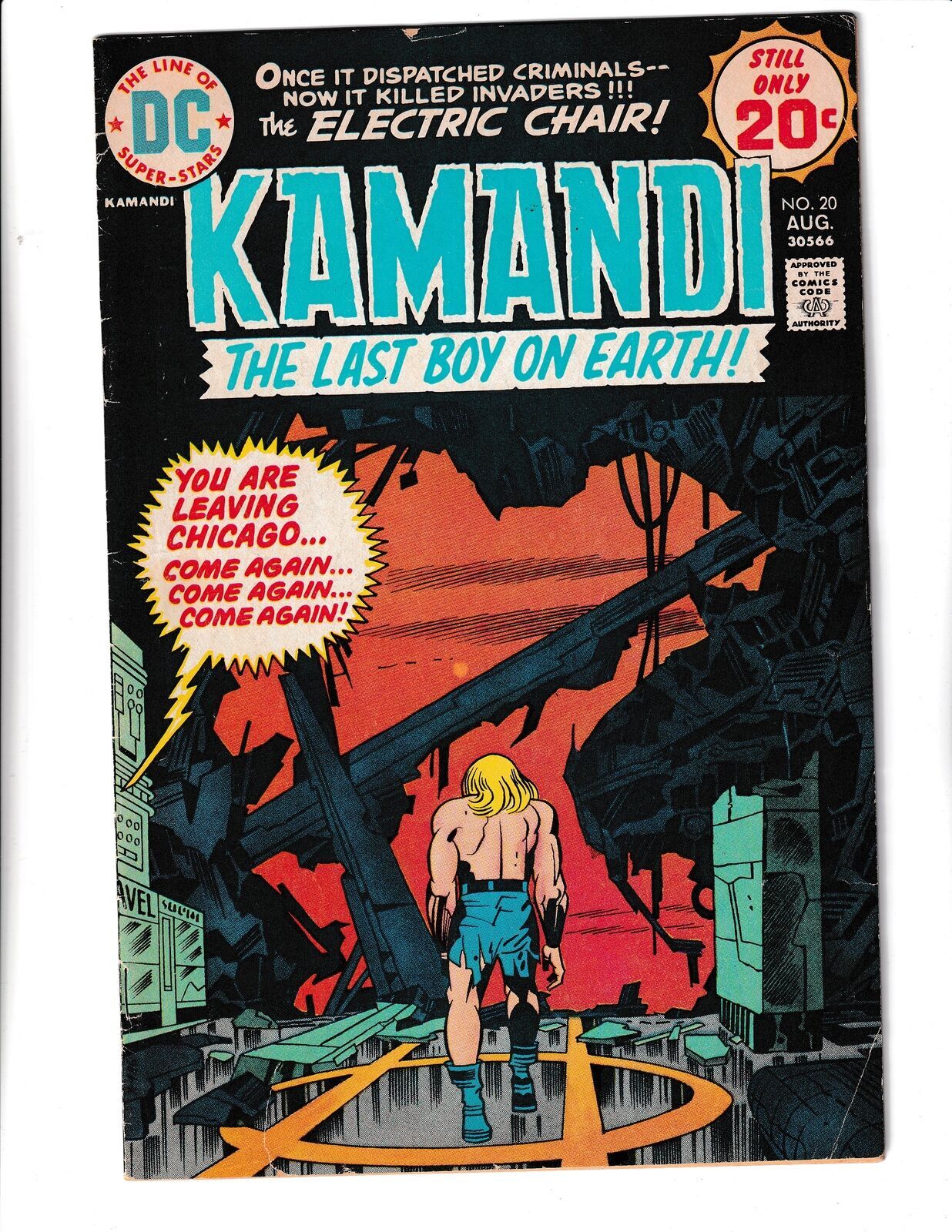 Kamandi: the Last Boy on Earth #20 (1974) DC Comics | Comic Books ...