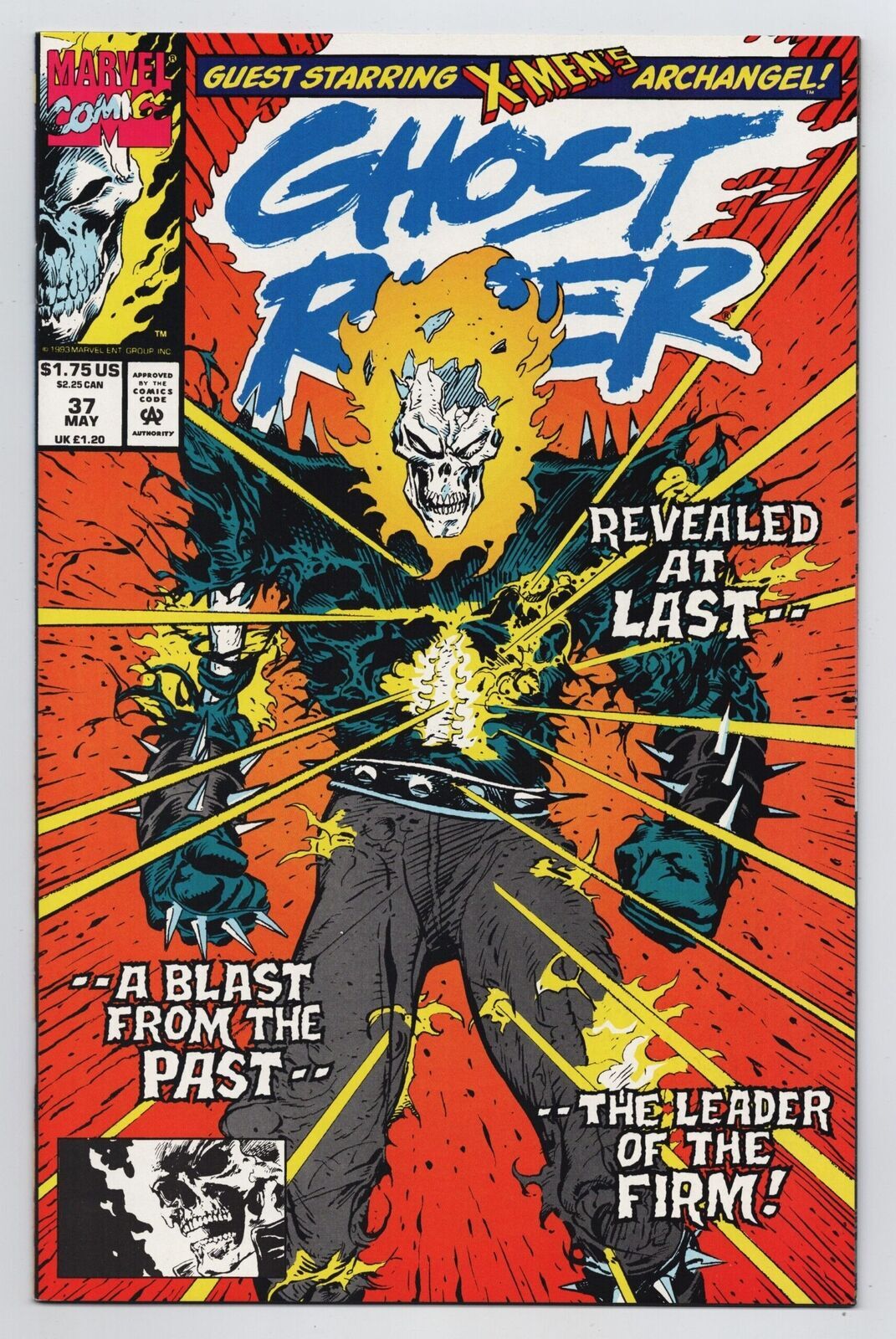 Ghost Rider #37 Archangel | Heart Attack (Marvel, 1993) NM | Comic ...