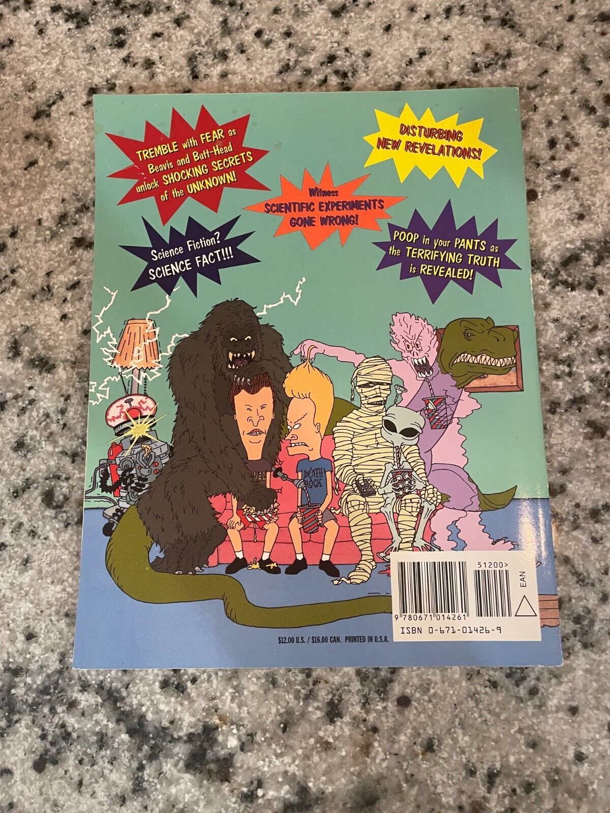 Beavis & Butt-Head The Butt-Files Pocket Books MTV Books TPB Graphic ...