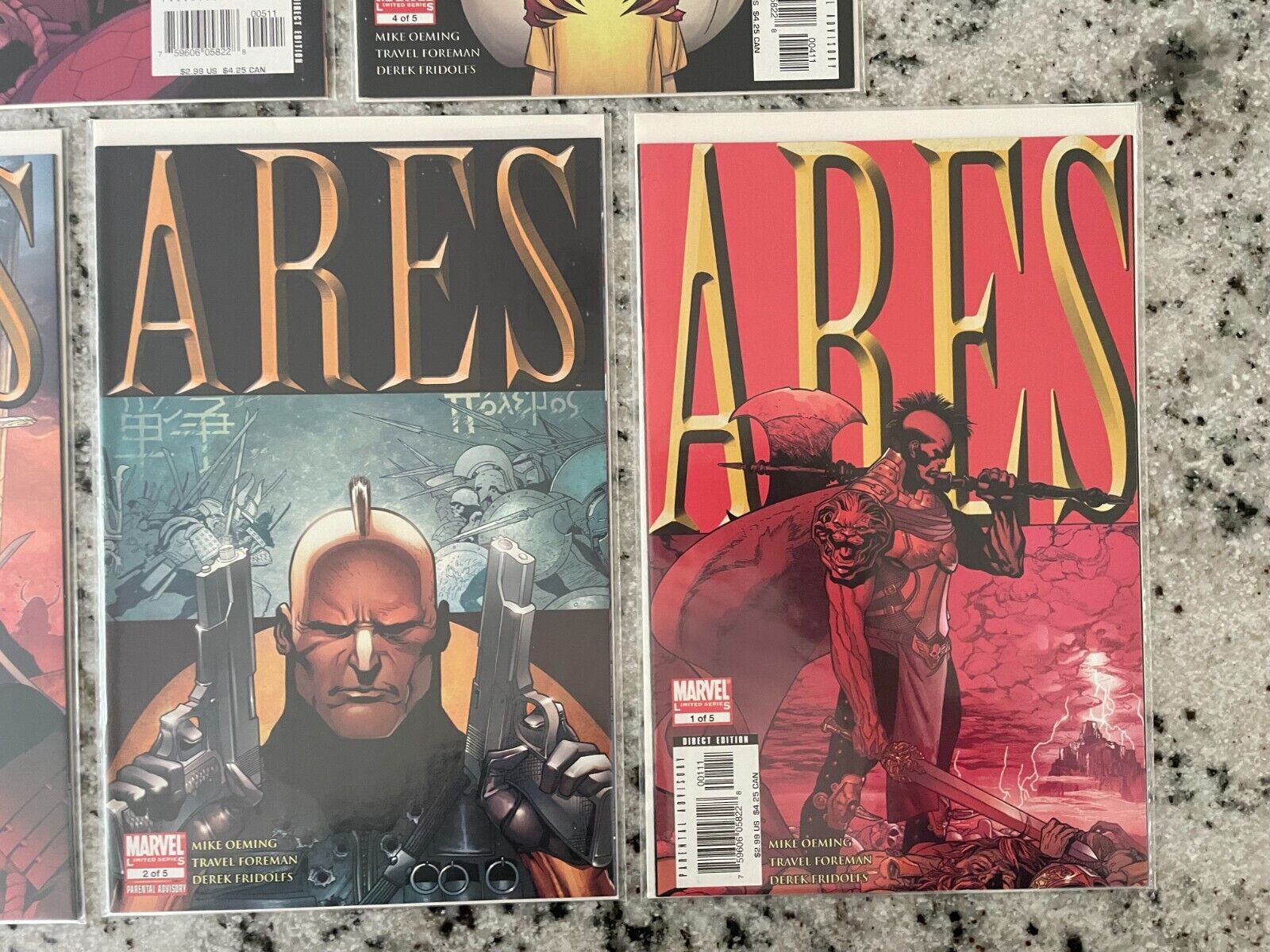 Ares Complete Marvel Comics LTD Series # 1 2 3 4 5 NM Avengers Hulk ...
