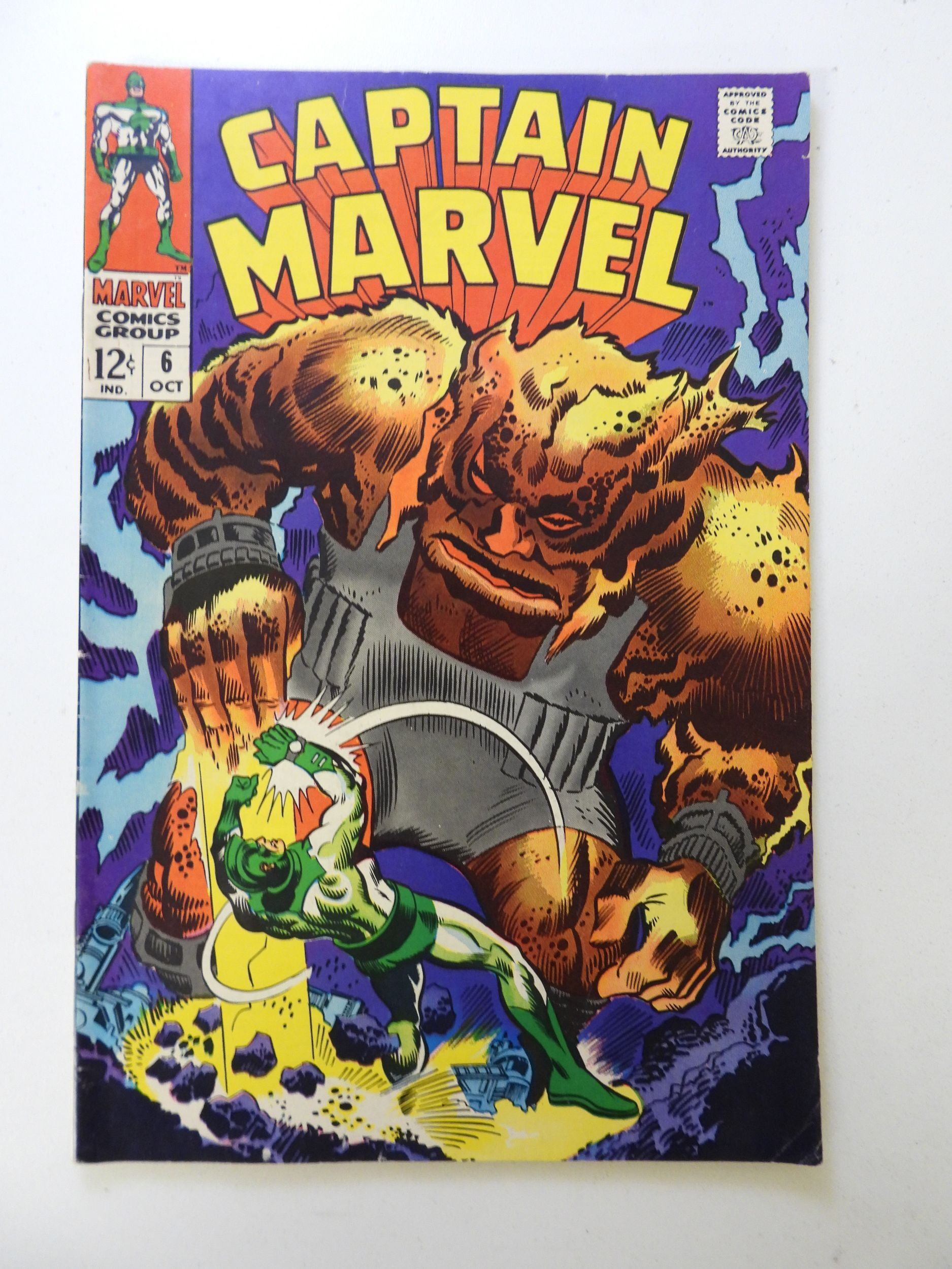 Captain Marvel #6 (1968) FN/VF condition | Comic Books - Silver Age ...