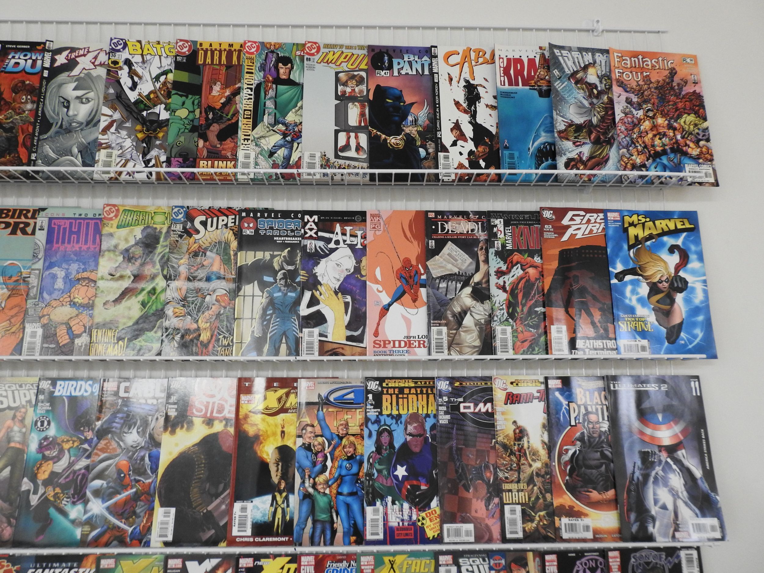 Huge Lot 210+ Comics W/ Black Panther, Spider-Man, X-Men, +More! Avg FN ...